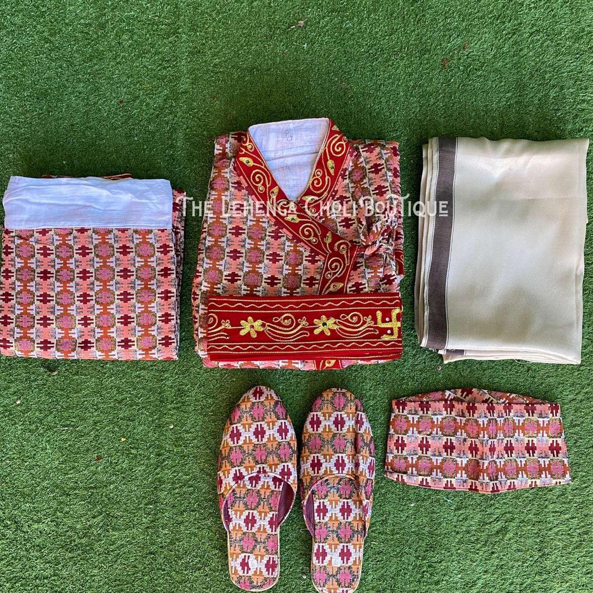 Nepalese Men's Wedding Groom Daura Surwal Dress – Boutique Nepal