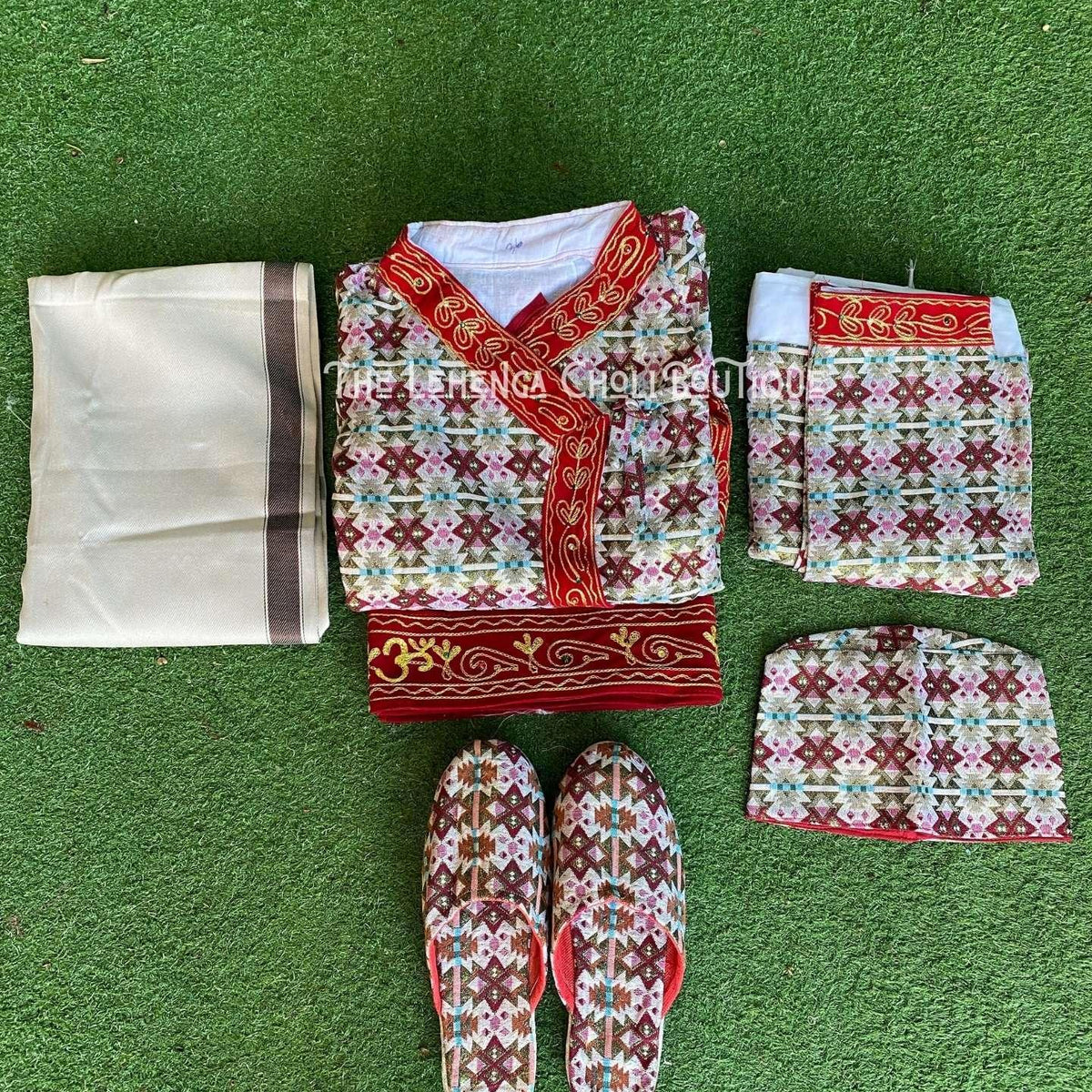 Nepalese Men's Wedding Groom Daura Surwal Dress – Boutique Nepal