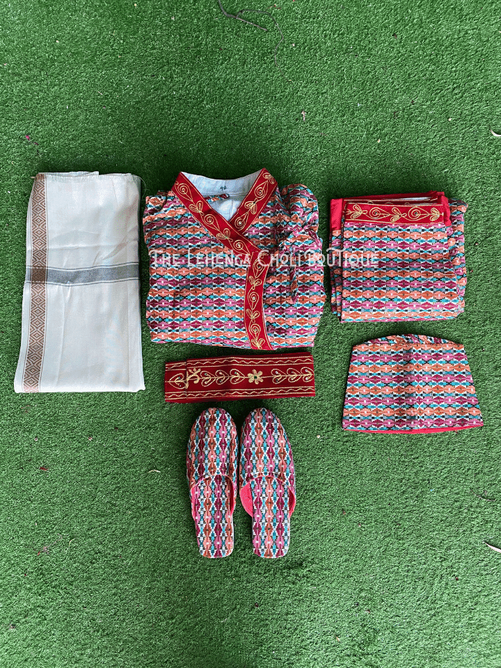 Nepali Groom Wedding Dress \ Behula set – Boutique Nepal